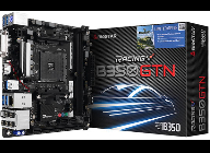 이엠텍 미니 ITX 로 라이젠을 품다 바이오스타 RACING B350 GTN 메인보드 출시