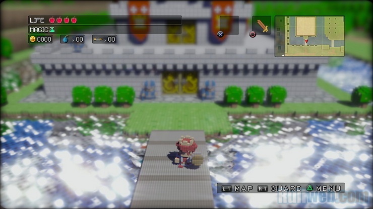 '3D 도트 게임 히어로', 플레이 동영상