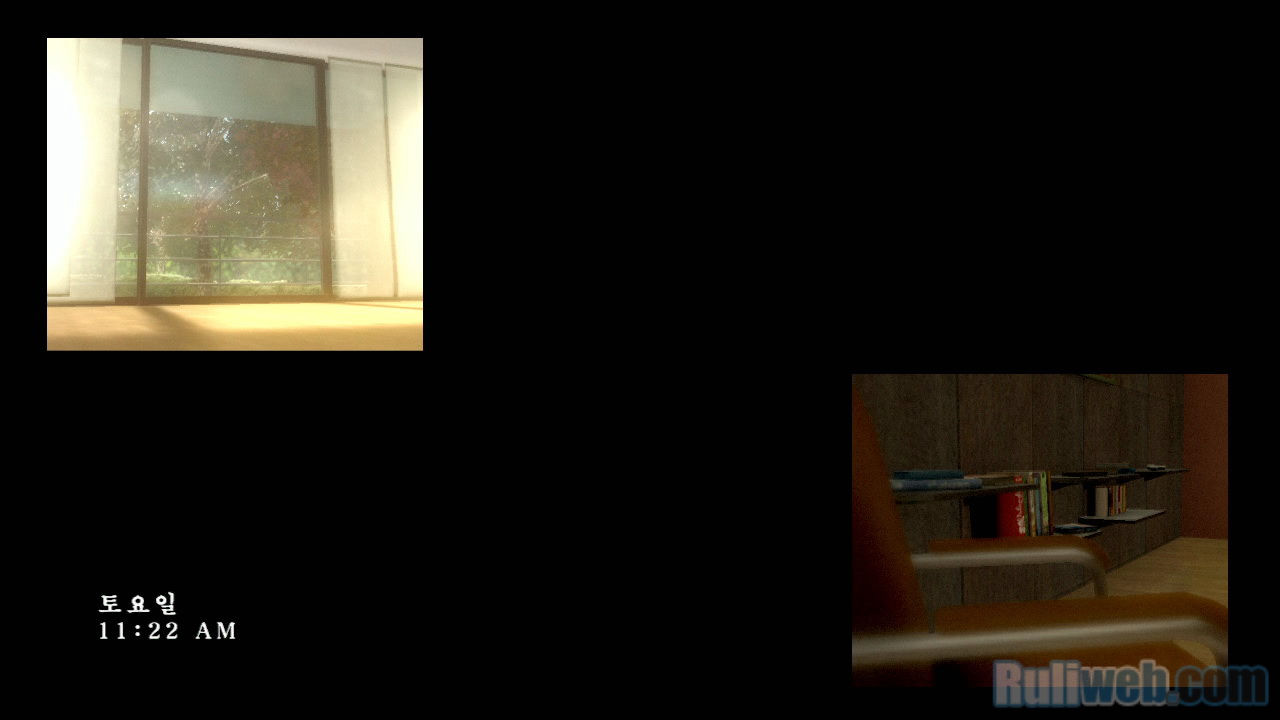 '헤비 레인(HEAVY RAIN)', 한글판 스크린샷