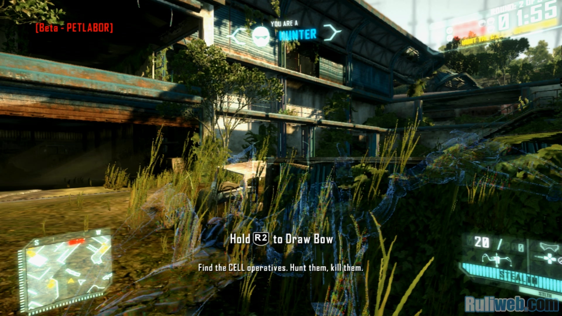 콘솔용 '크라이시스 3' 멀티 플레이 OBT 플레이 동영상 | RULIWEB