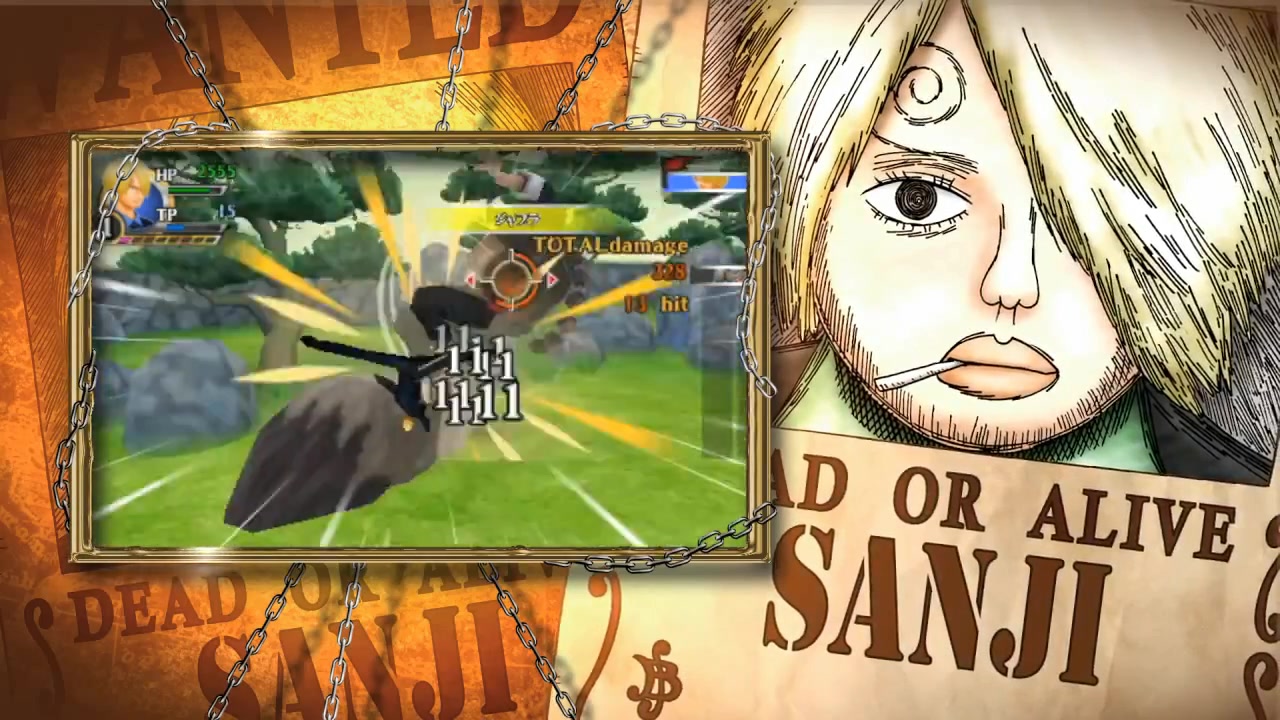 3DS용 원피스 로맨스 던 모험의 새벽 프로모션 동영상