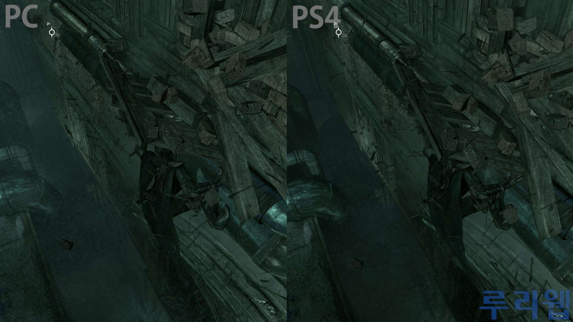 '시프' PS4 vs PC 비교 동영상 | RULIWEB