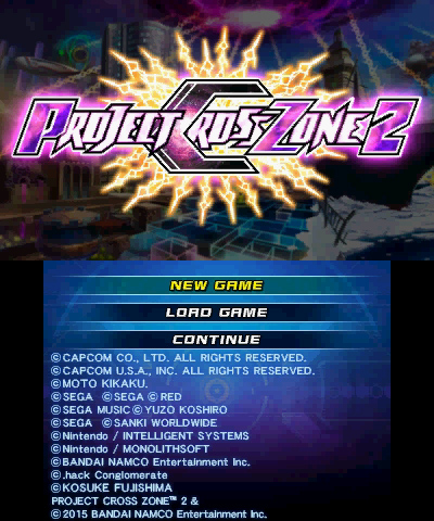 3DS용 '프로젝트 크로스존 2' 한글판 플레이 동영상