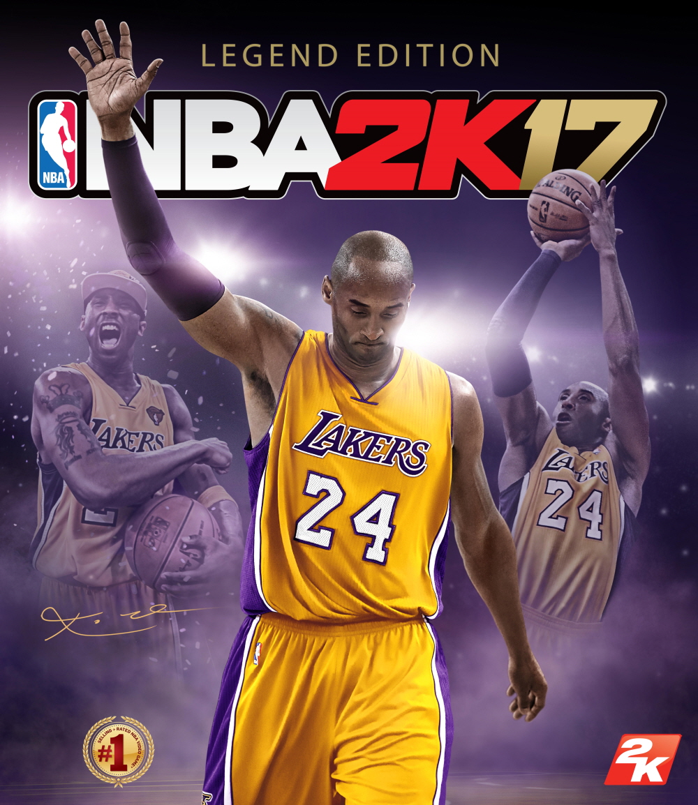 NBA 2K17 레전드 에디션의 코비 브라이언트