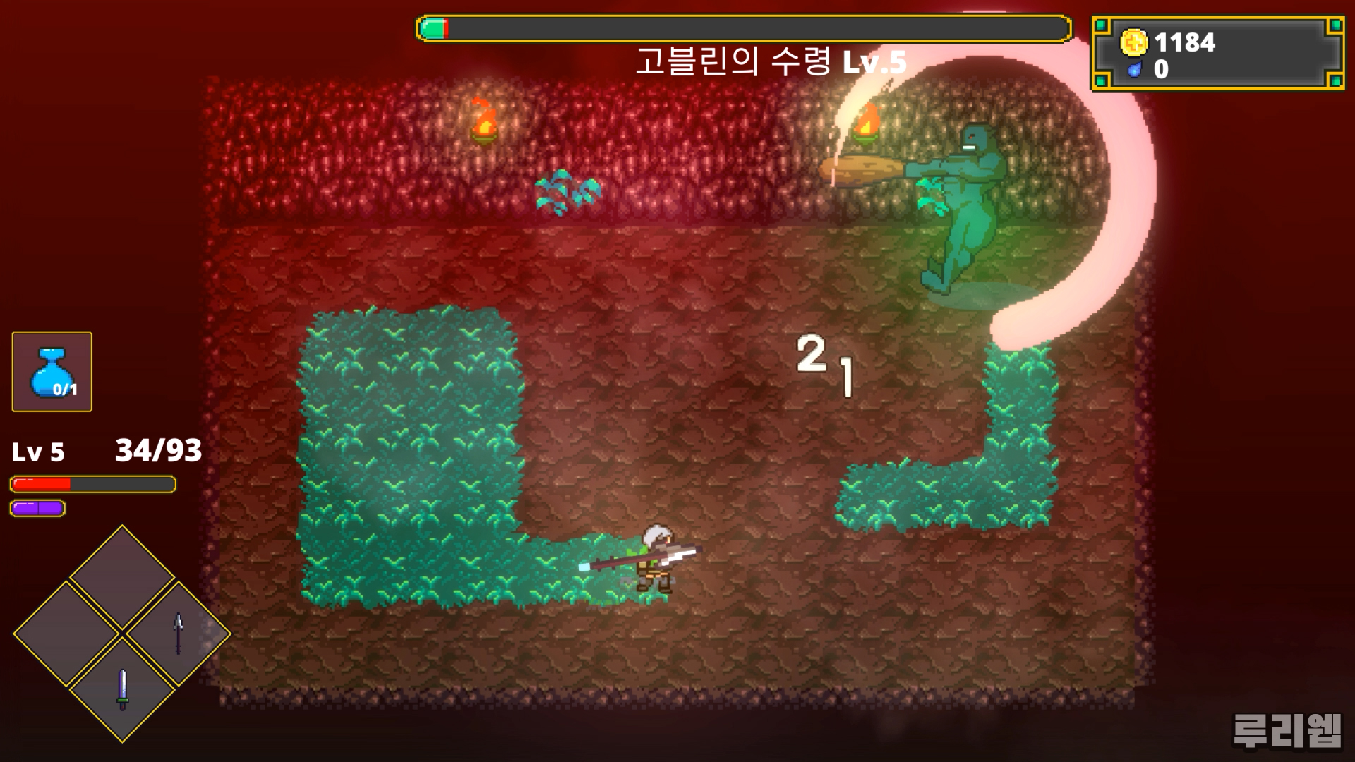 '미궁전설' 한국어판 플레이 동영상