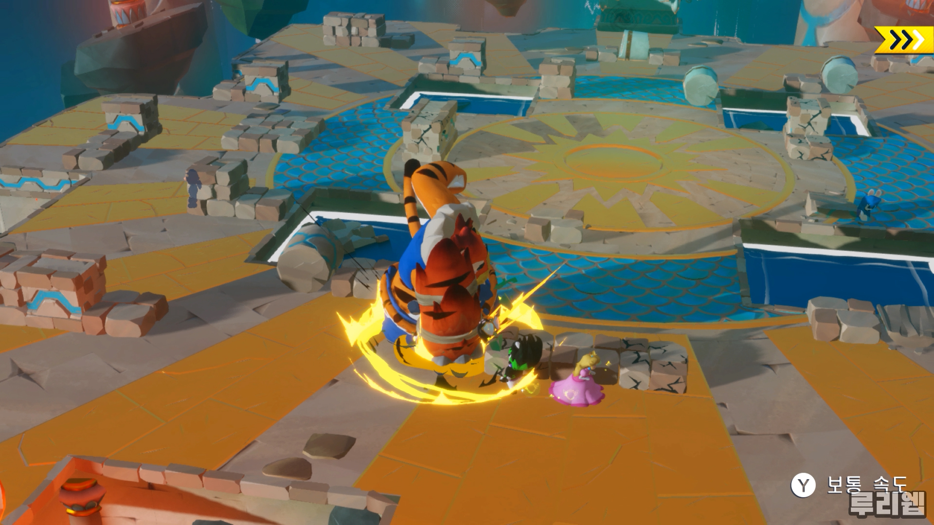 '마리오 + 래비드 반짝이는 희망' 한국어판 플레이 동영상