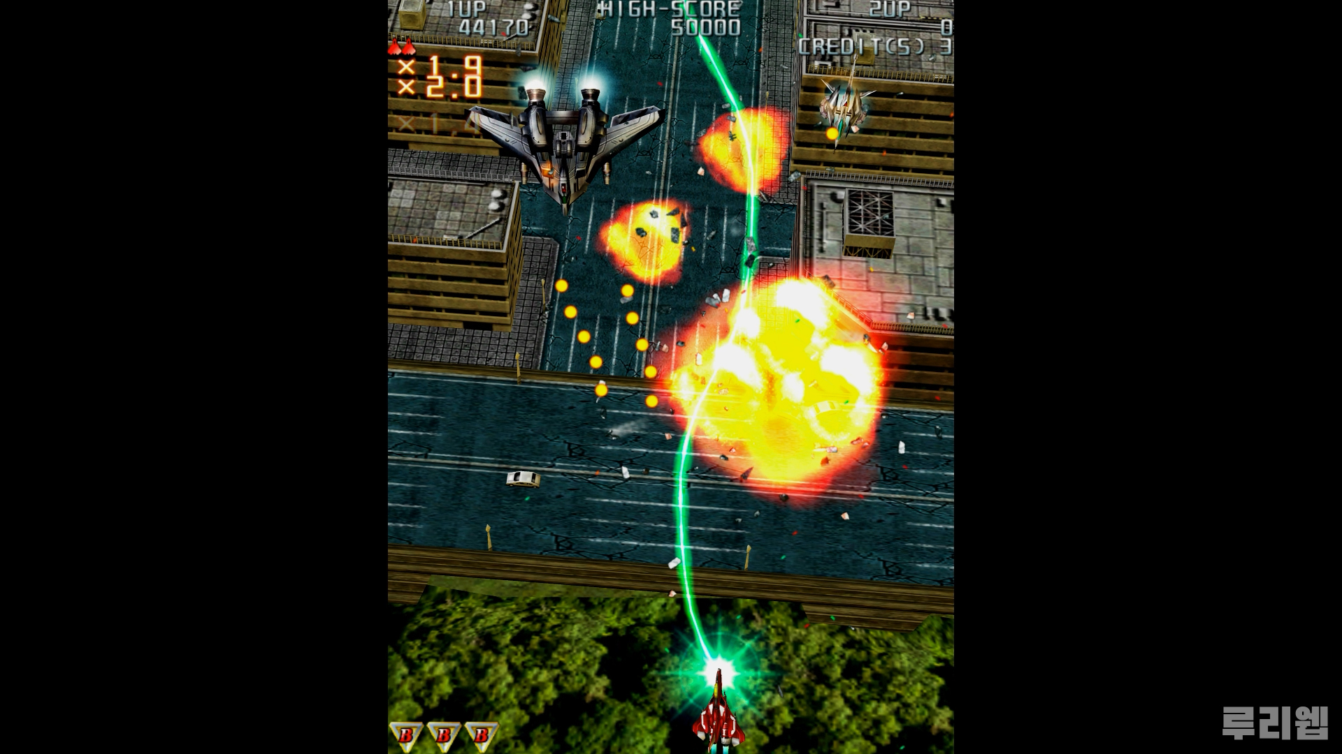 '라이덴 III x 미카도 매니악스' 플레이 동영상