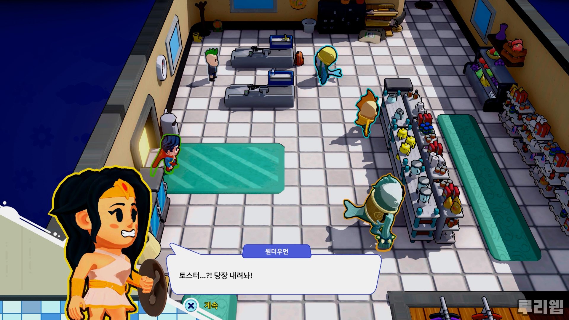 'DC 저스티스 리그: 우주 대혼란' 한국어판 플레이 동영상