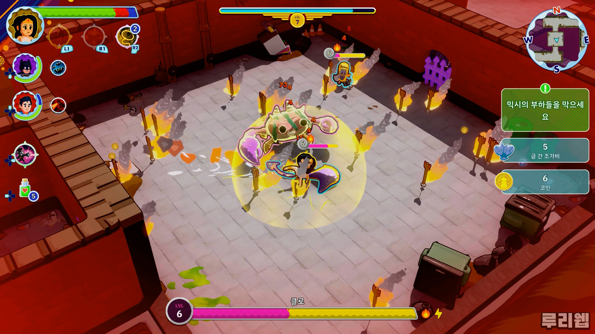 'DC 저스티스 리그: 우주 대혼란' 한국어판 플레이 동영상