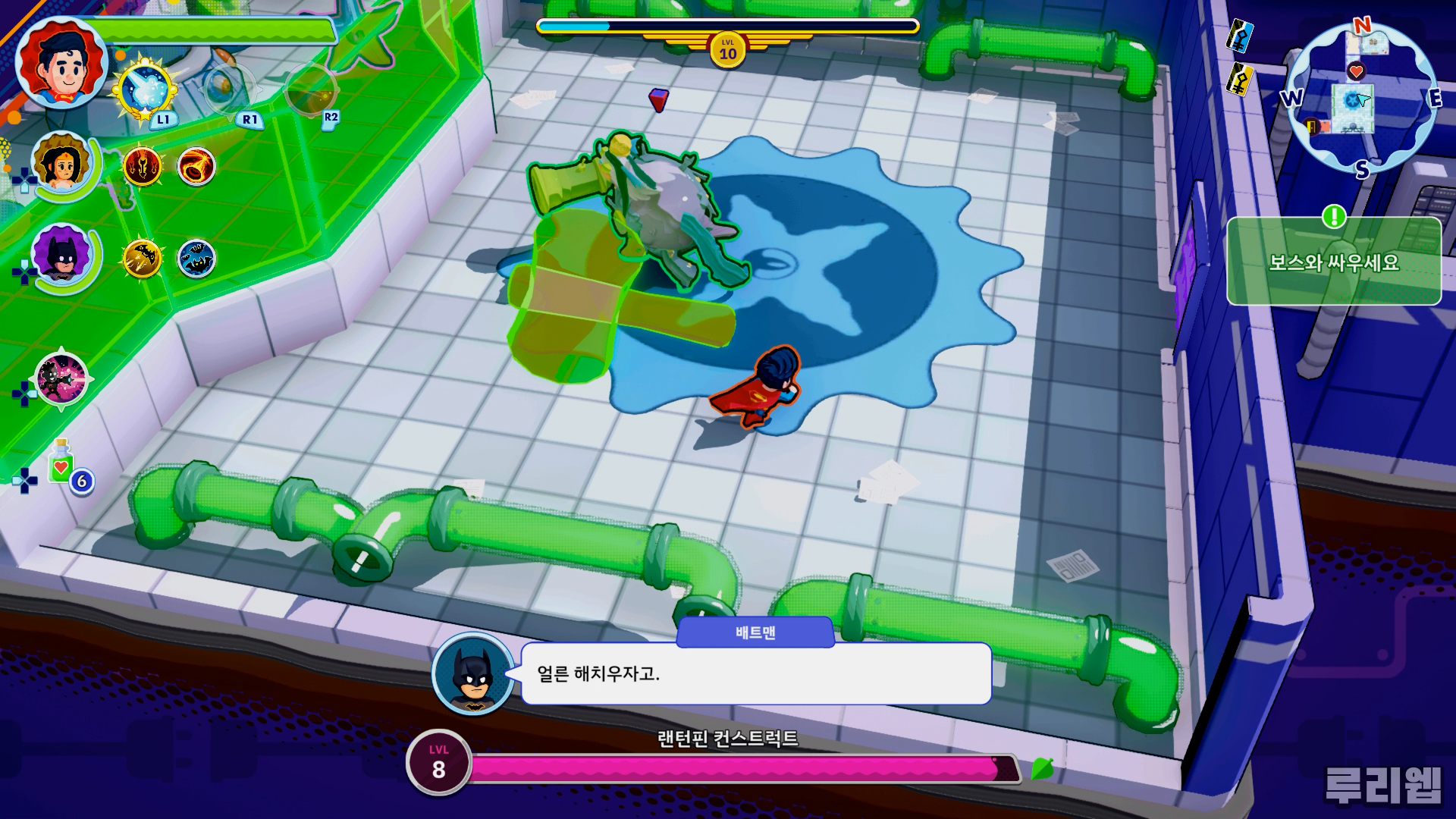 'DC 저스티스 리그: 우주 대혼란' 한국어판 플레이 동영상