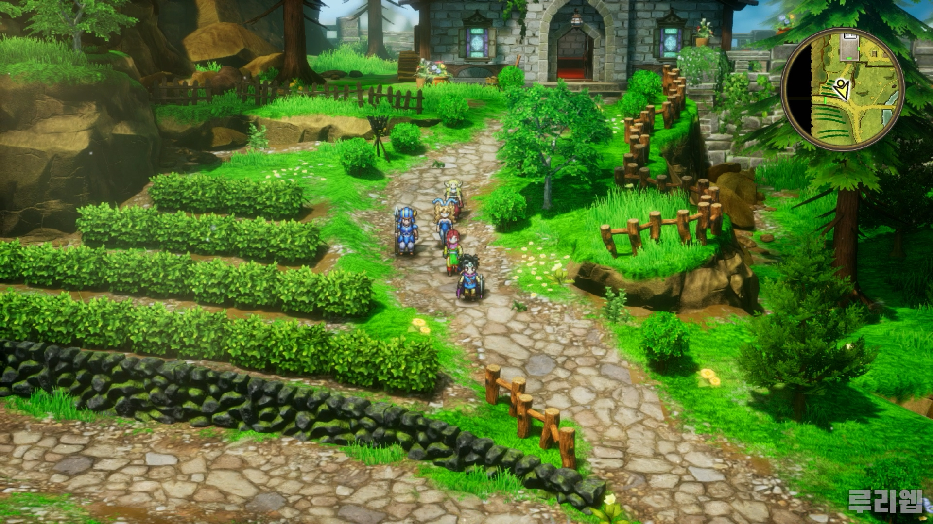 '드래곤 퀘스트 III HD-2D Remake' 한국어판 플레이 동영상