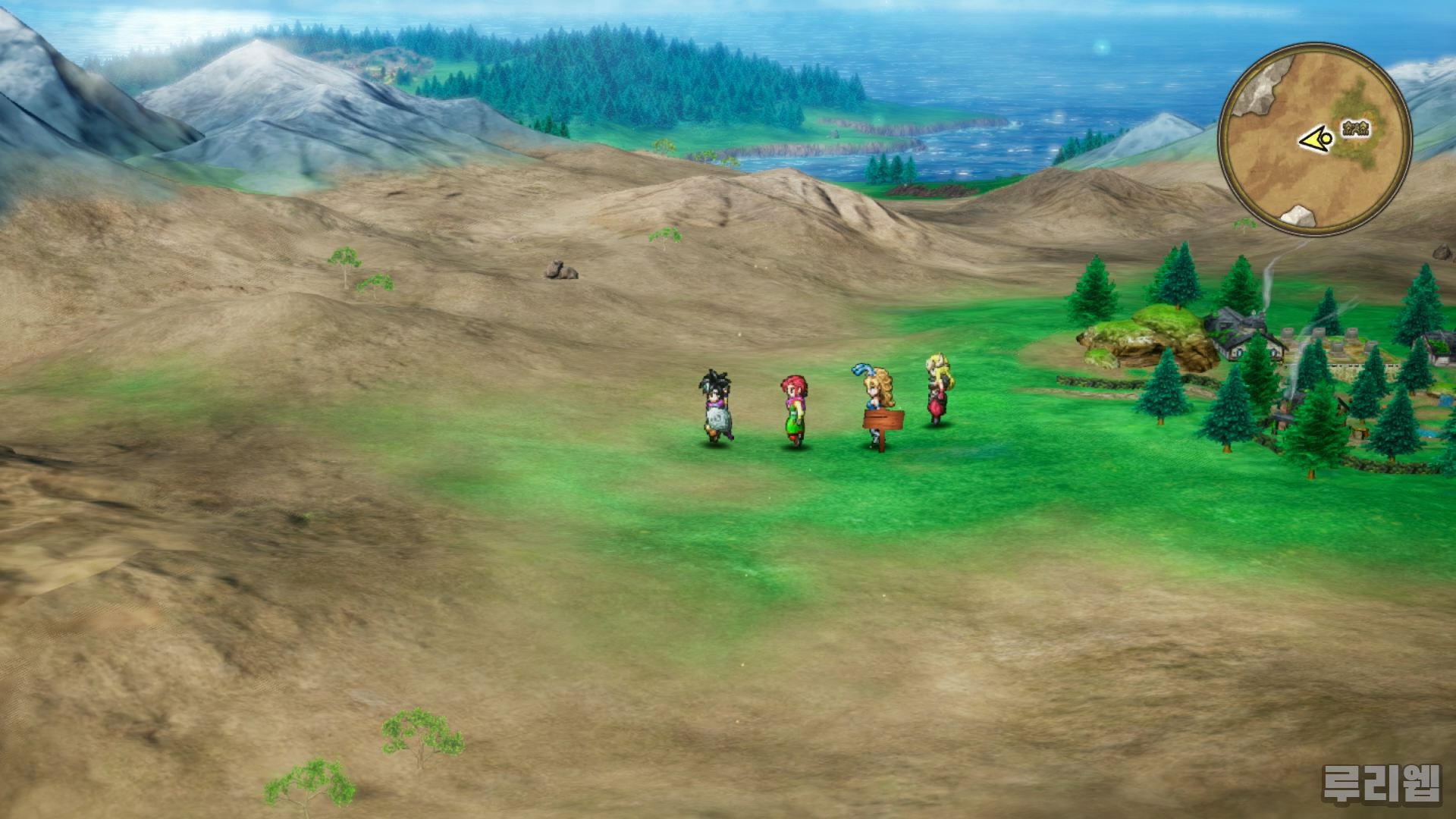 '드래곤 퀘스트 III HD-2D Remake' 한국어판 플레이 동영상