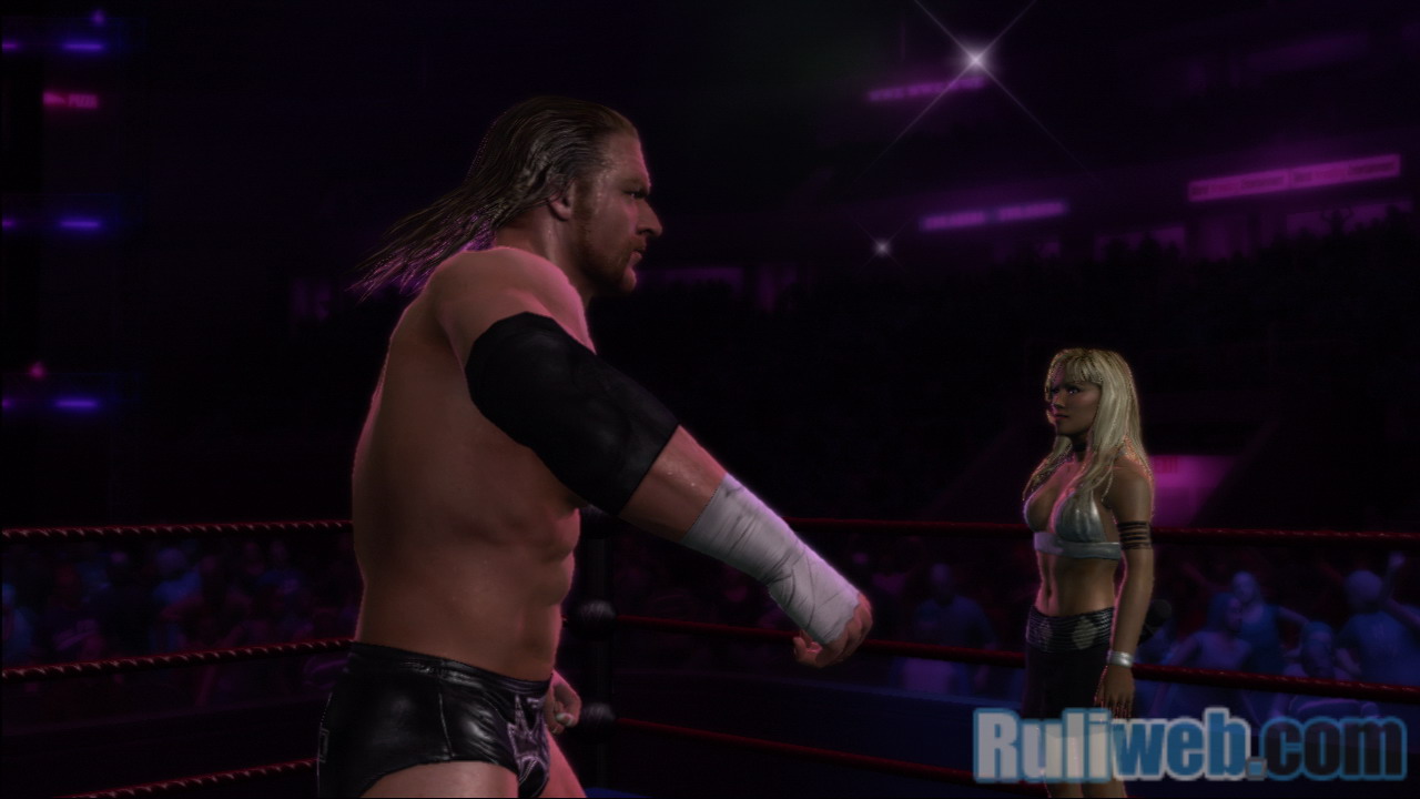 'WWE 스맥 대 로우 08' 플레이 동영상