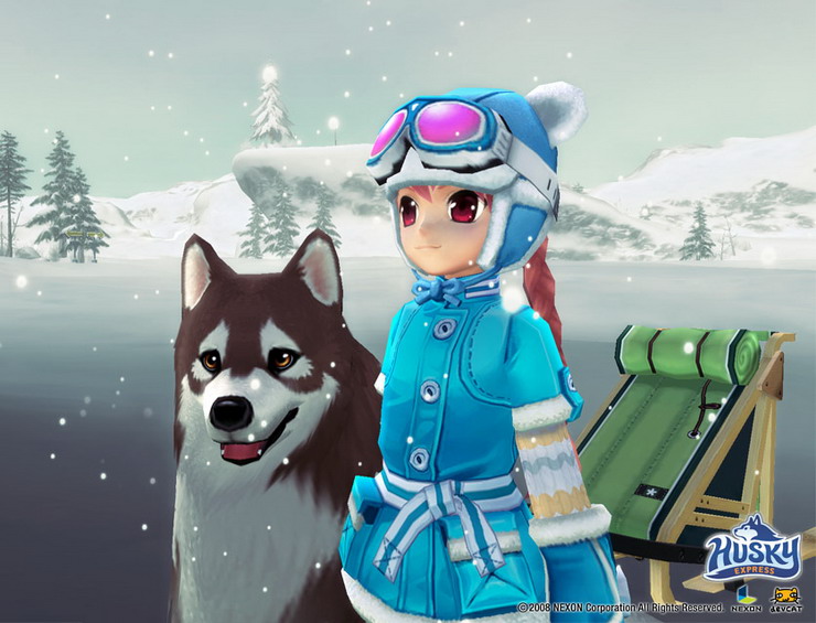 넥슨, '허스키 익스프레스' 게임 영상 공개